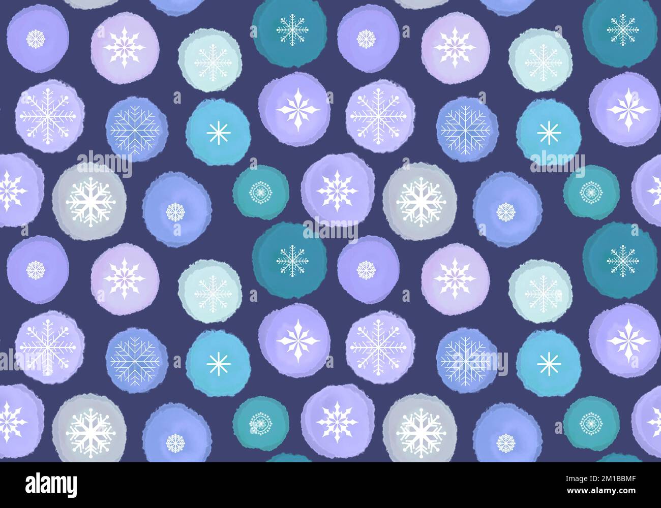 Winter seamless snowflakes pattern for wrapping paper and fabrics and ...