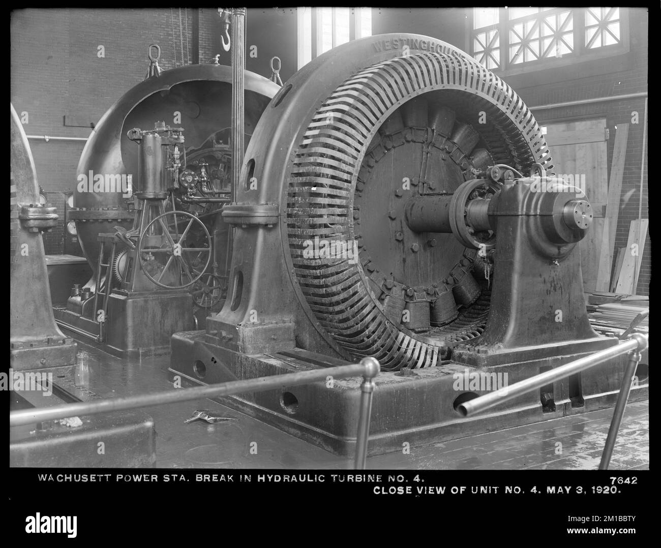 Wachusett Department Wachusett Dam Hydroelectric Power Plant Break In