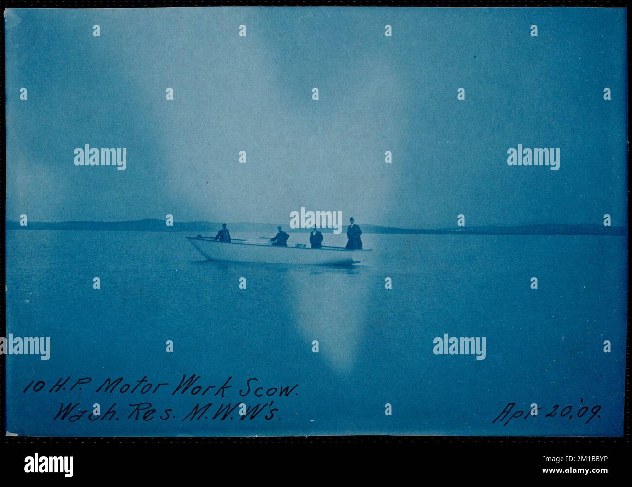 Wachusett Department, Wachusett Reservoir, 10 horse power motor work ...