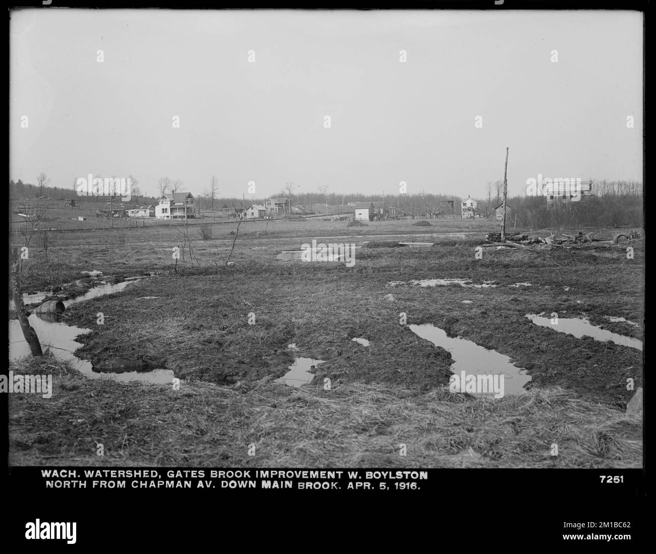 Wachusett Department, Wachusett Watershed, Gates Brook Improvement ...