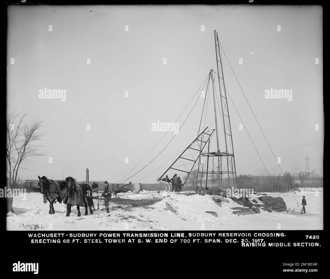 Wachusett Department, Wachusett-Sudbury power transmission line ...