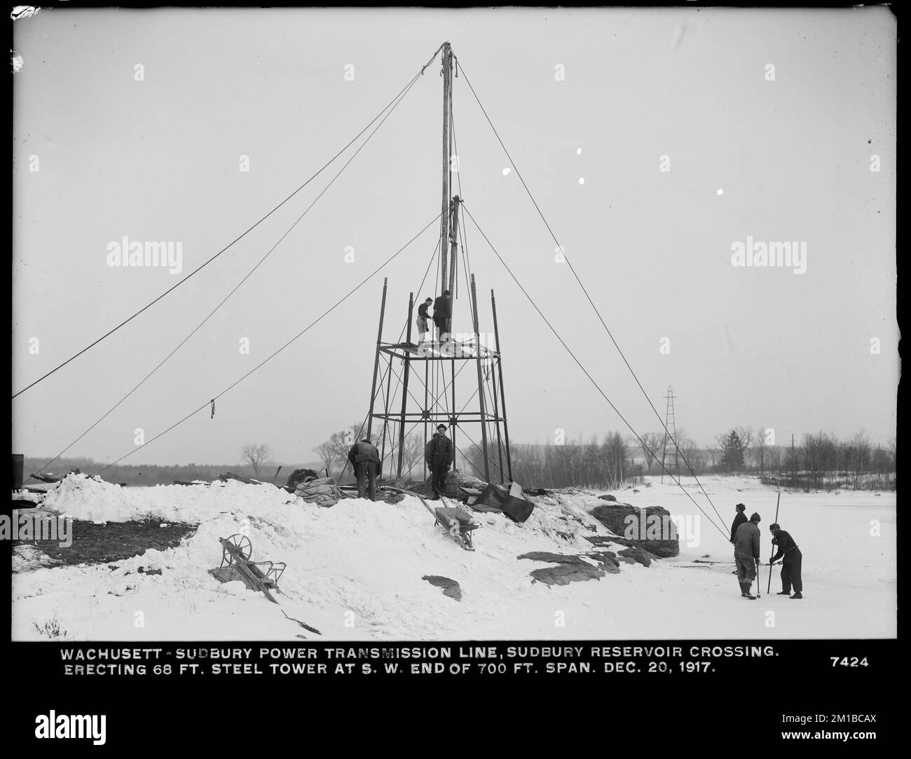 Wachusett Department, Wachusett-Sudbury power transmission line ...