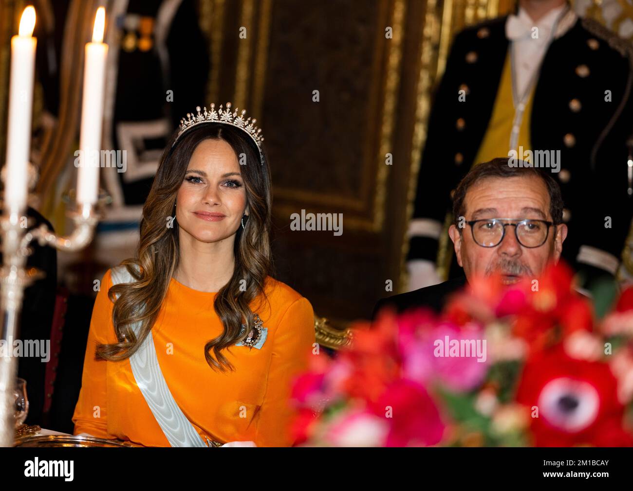 Princess Sofia and Nobel laureate in Physics Alain Aspect attend the ...