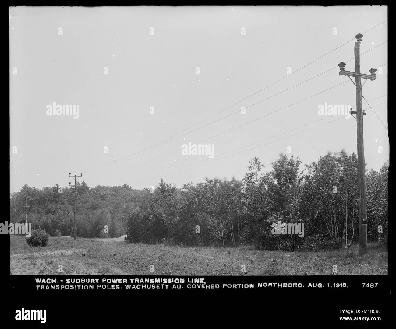 Wachusett Department, Wachusett-Sudbury power transmission line ...