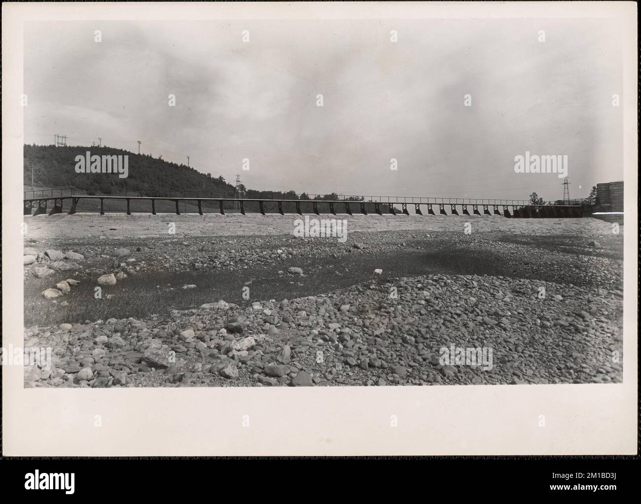 Wachusett Reservoir and Dam, spillway, Clinton, Mass., Sept. 17, 1941 ...