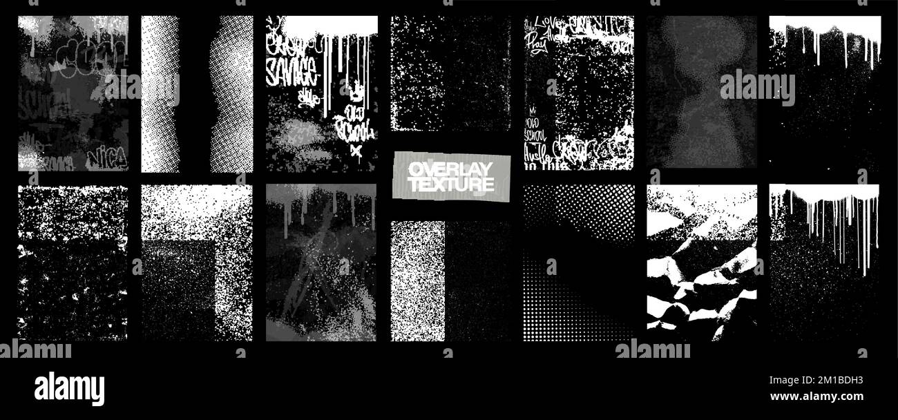 White grainy texture template Stock Vector Images - Alamy