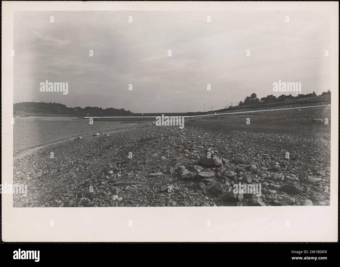 Wachusett Reservoir, bottom, Clinton, Mass., Sept. 17, 1941 ...