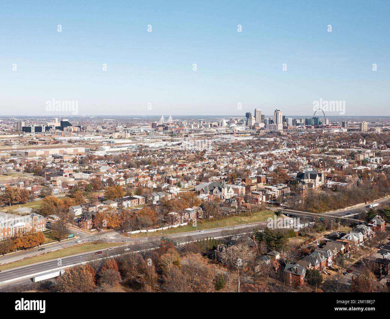 Missouri saint st louis aerial hi-res stock photography and images - Alamy