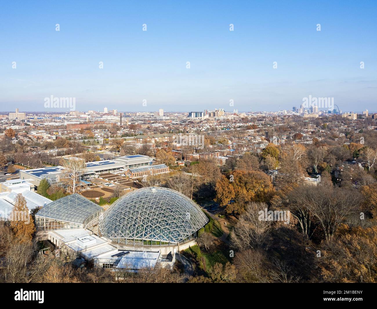 Climatron at the Missouri Botanical Garden Stock Photo - Alamy
