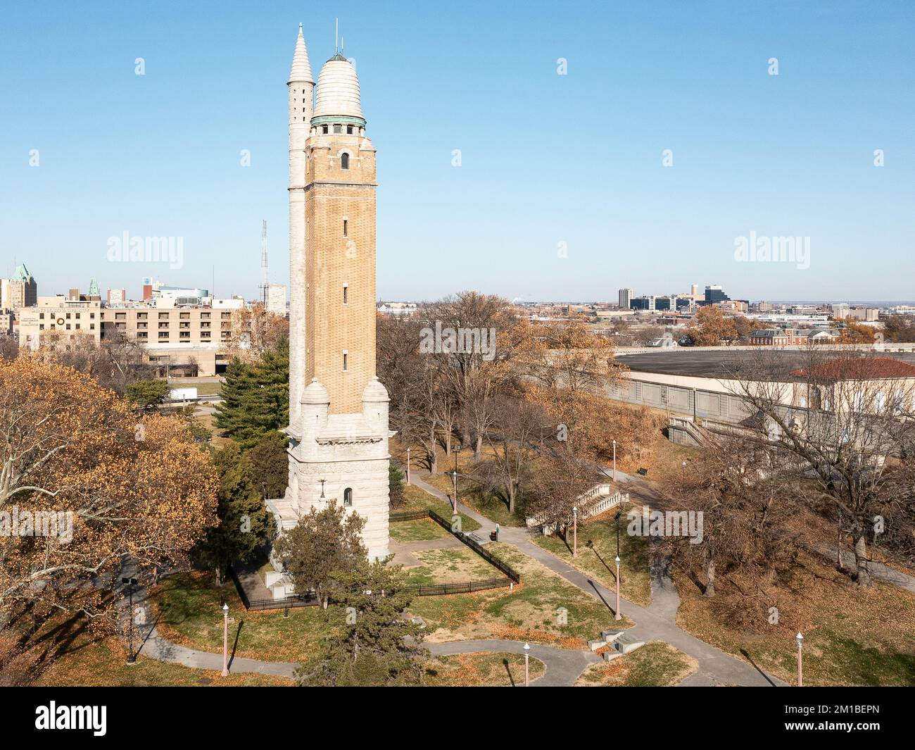 Compton Hill Reservoir and Tower Stock Photo - Alamy
