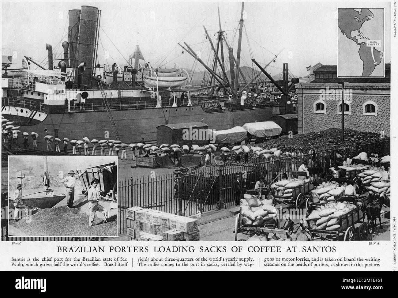 Brazil 1900s hi-res stock photography and images - Alamy