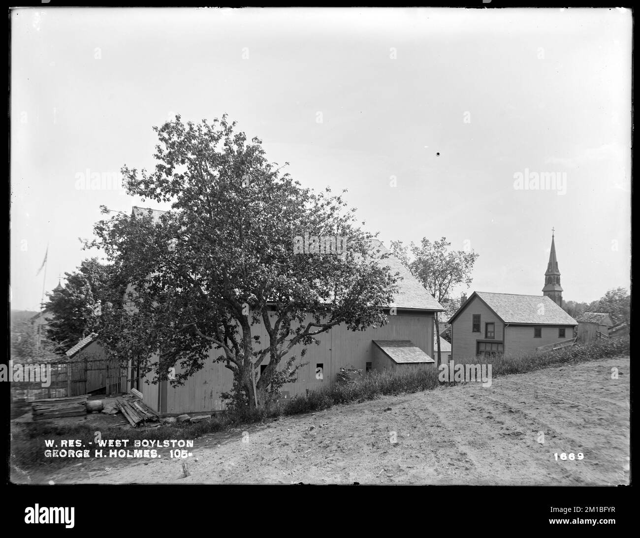 Main barn Black and White Stock Photos & Images - Alamy