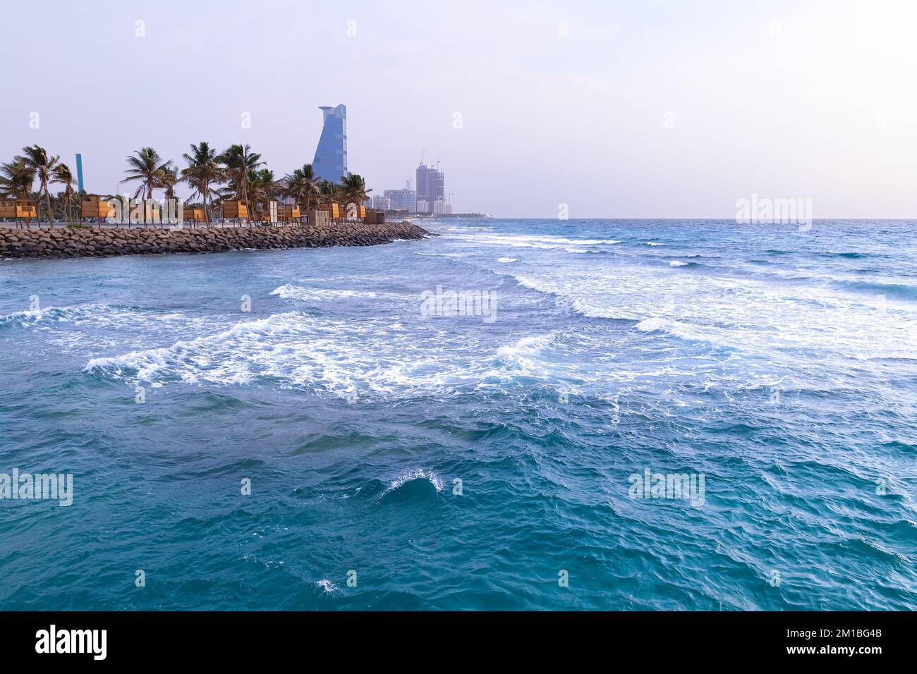 Jeddah beach Saudi Arabia - Sunset Red Sea corniche View , Waterfront ...
