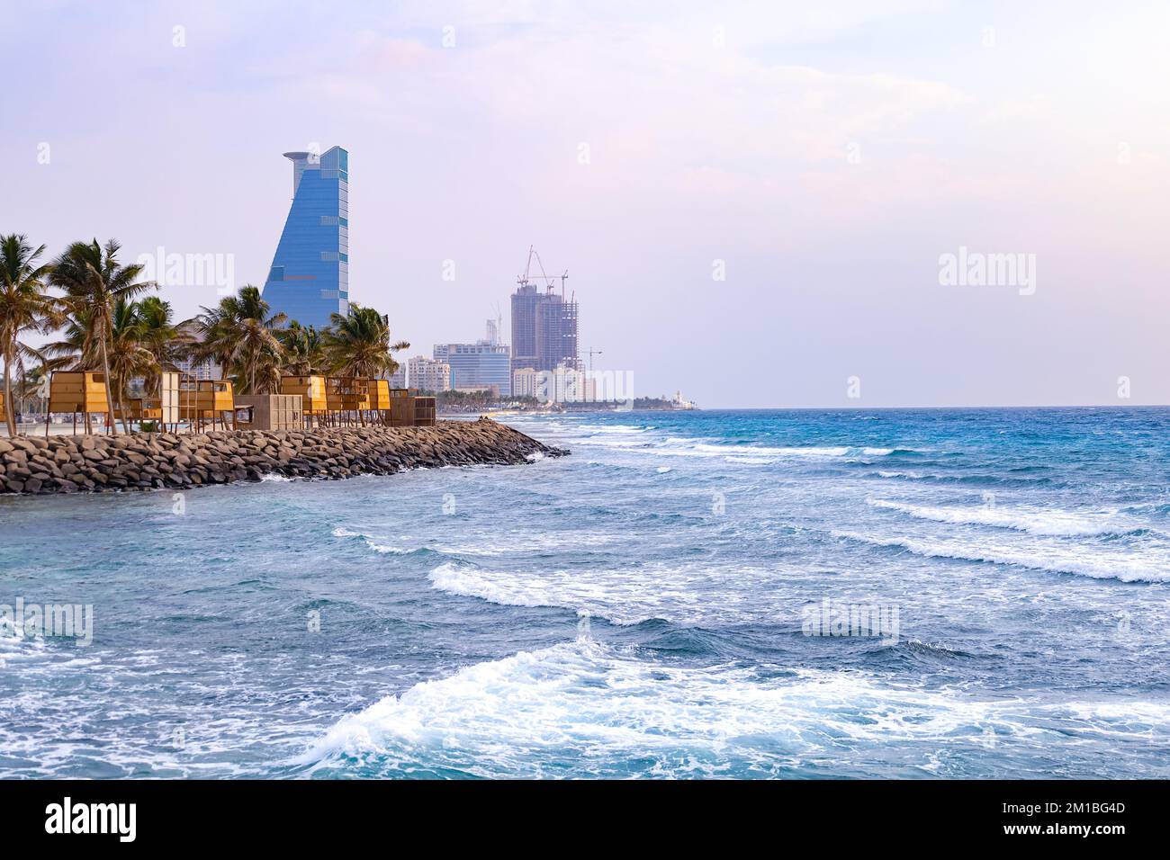 Jeddah beach Saudi Arabia - Sunset Red Sea corniche View , Waterfront ...