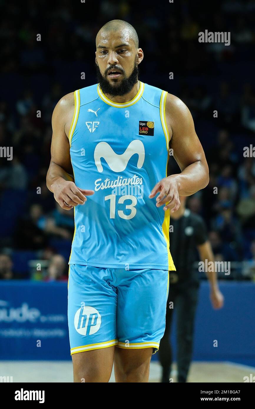 Madrid, Spain. 11th Dec, 2022. Player Kevin Larsen of Movistar ...