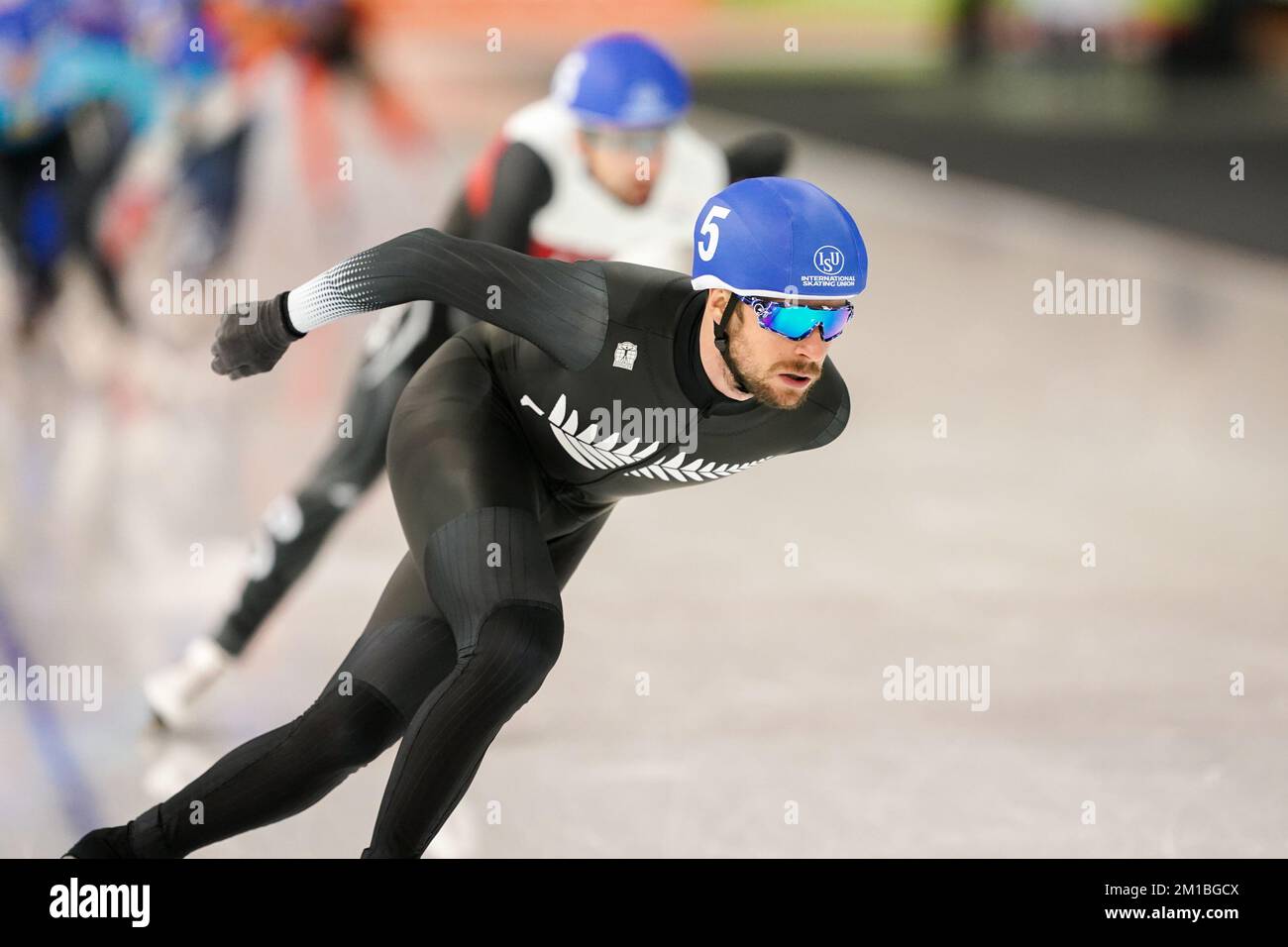 CALGARY, CANADA - DECEMBER 11: Peter Michael of New Zealand competing ...