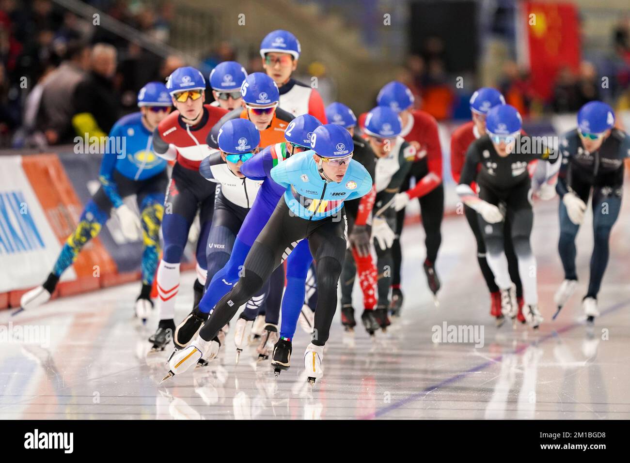 CALGARY, CANADA - DECEMBER 11: Bart Swings of Belgium competing on the ...