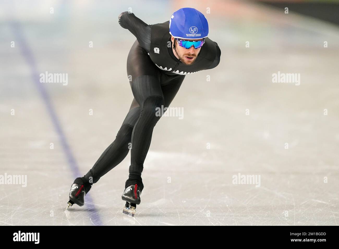 CALGARY, CANADA - DECEMBER 11: Peter Michael of New Zealand competing ...