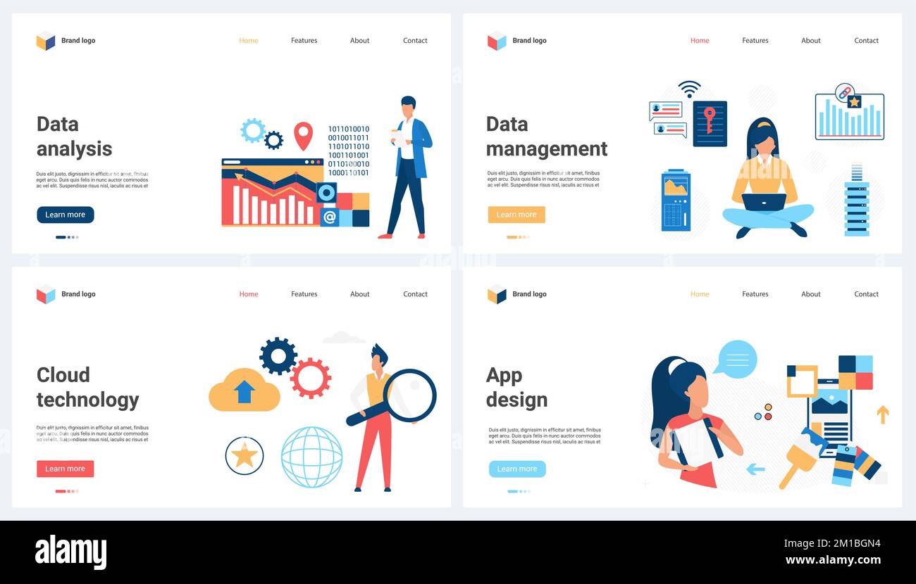 Data analysis and management with cloud technology, mobile app design ...