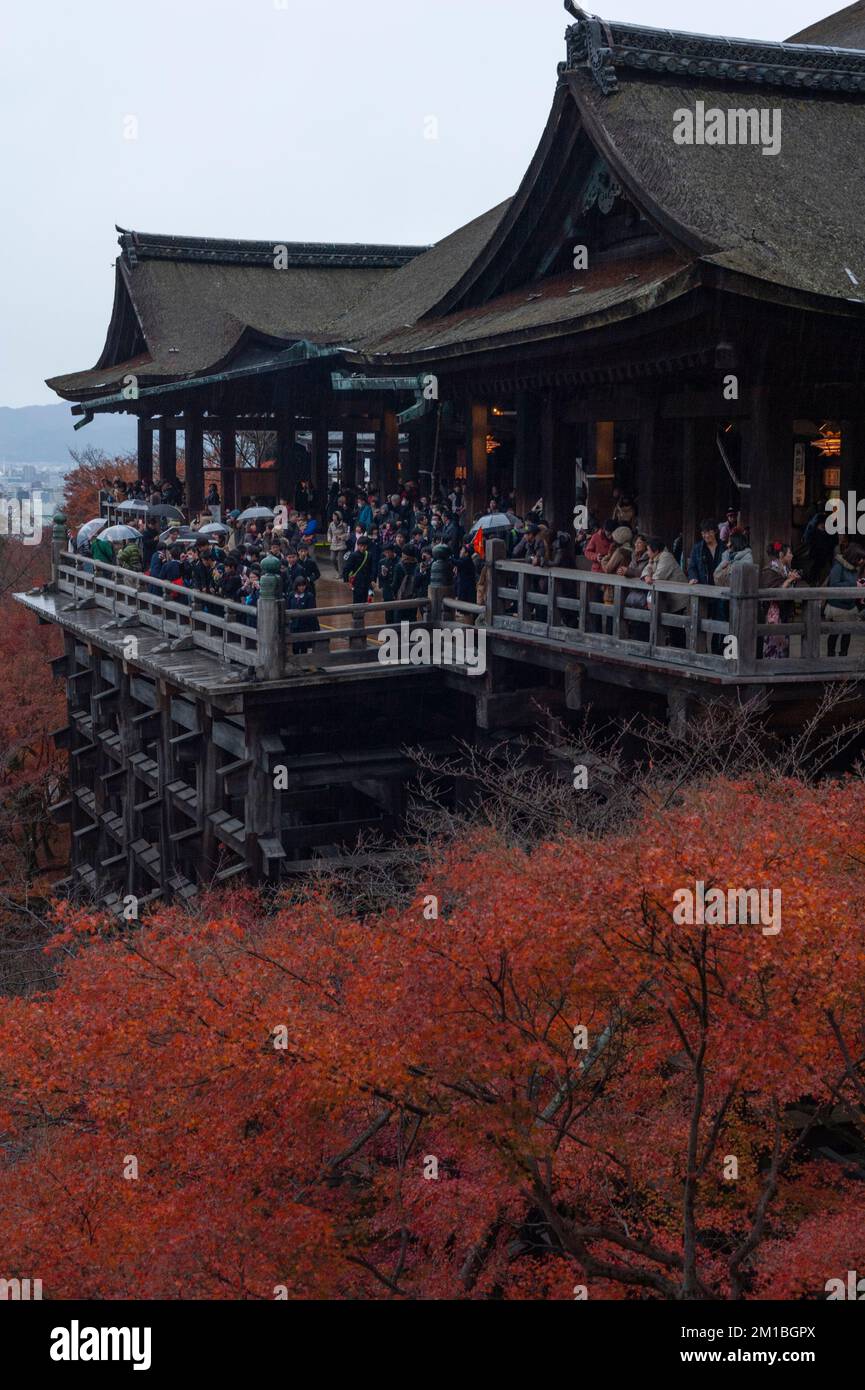 Kiyomizu Temple, one of Kyoto’s most popular tourist attractions ...