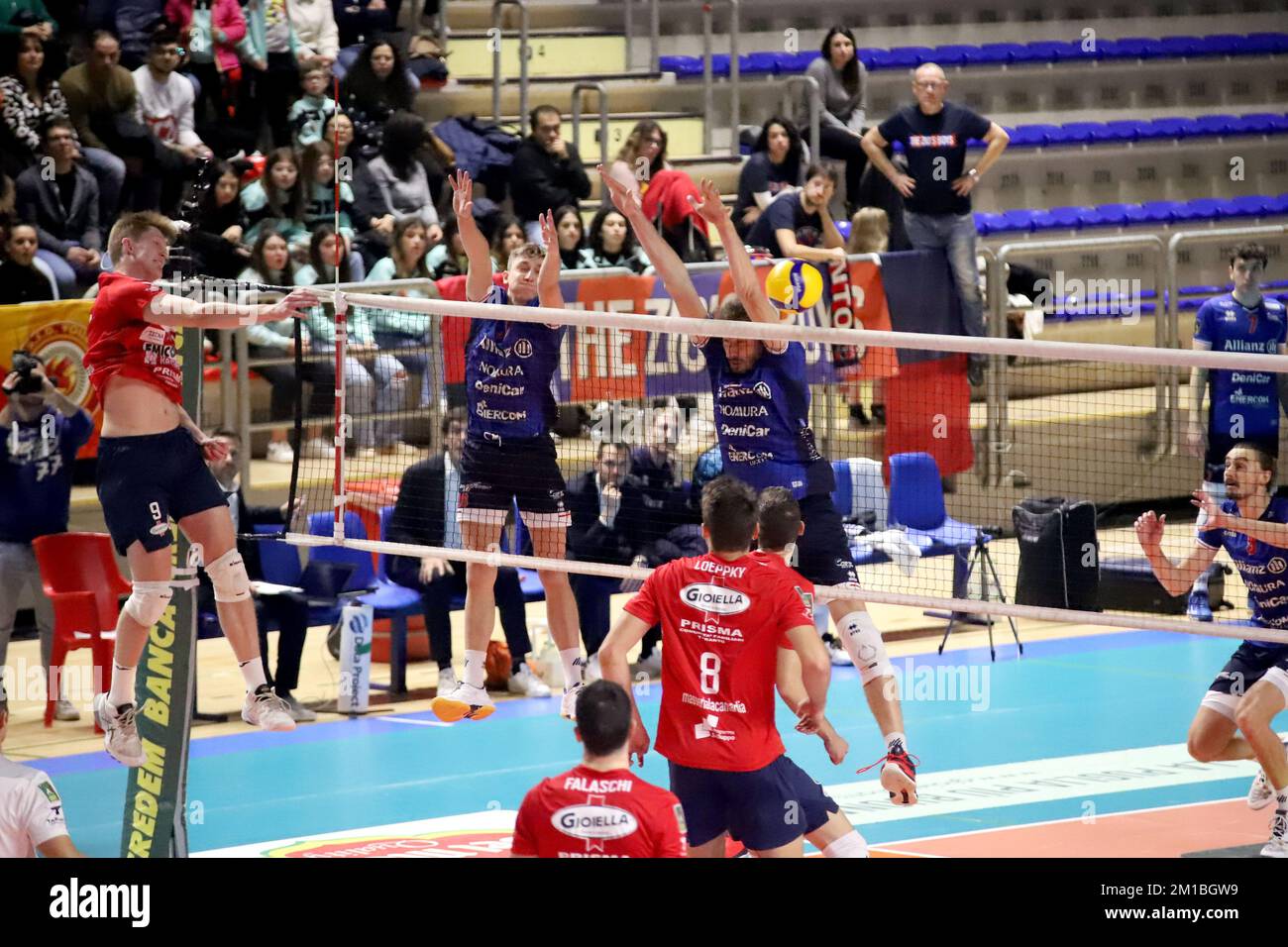 Taranto, Italy. 11th Dec, 2022. Hampus Ekstrand Prisma Taranto attack ...