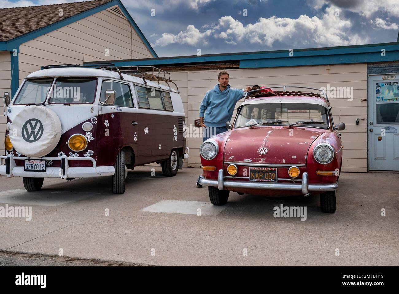 Classic vw camper van hi-res stock photography and images - Alamy