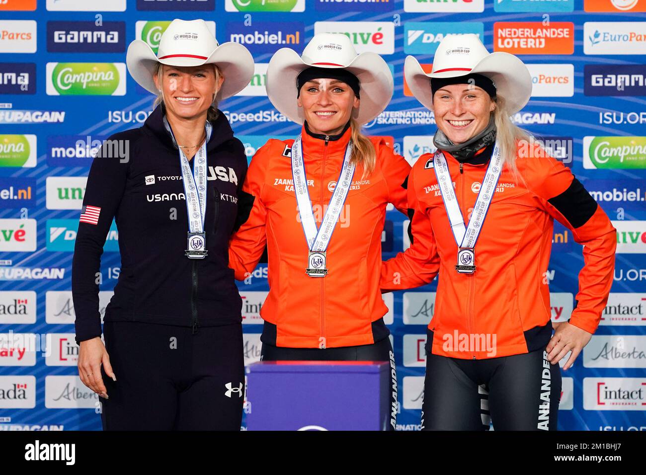 CALGARY, CANADA - DECEMBER 11: Mia Kilburg of United States of America ...