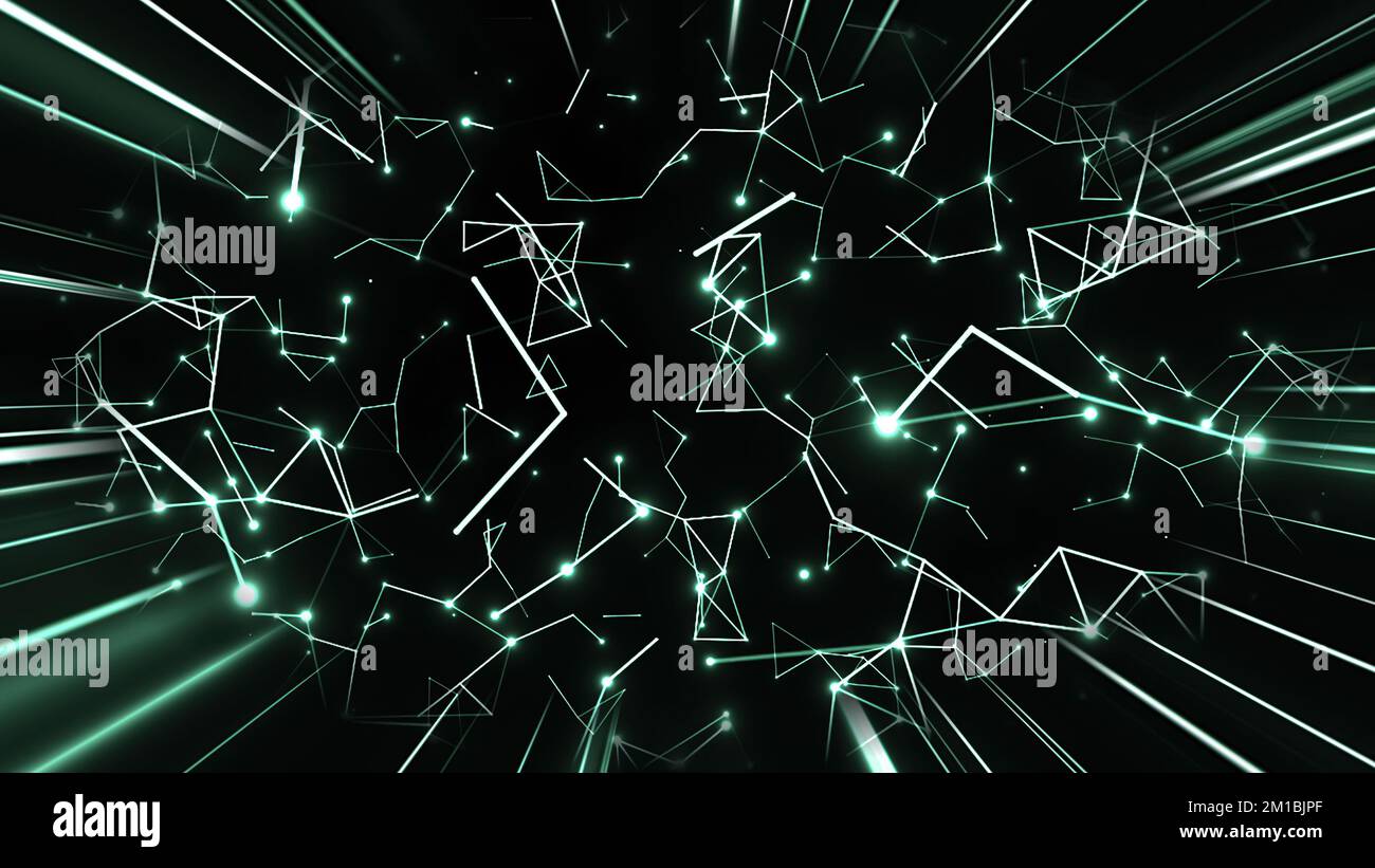 Abstract Plexus Technology Science And Engineering Background Stock ...