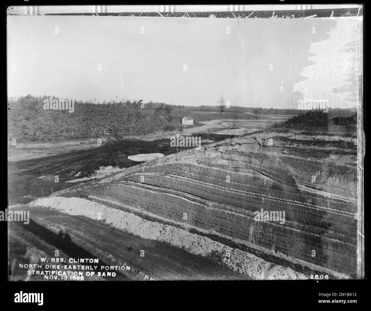 Wachusett Reservoir, North Dike, easterly portion, main cut-off trench ...