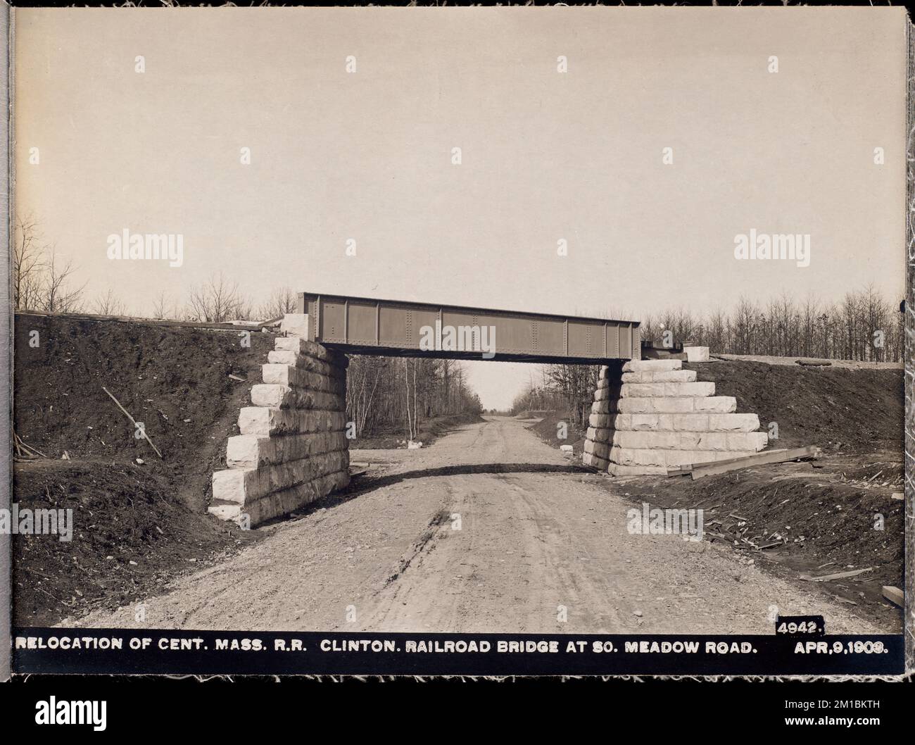 Railroad bridge 1903 hi-res stock photography and images - Alamy