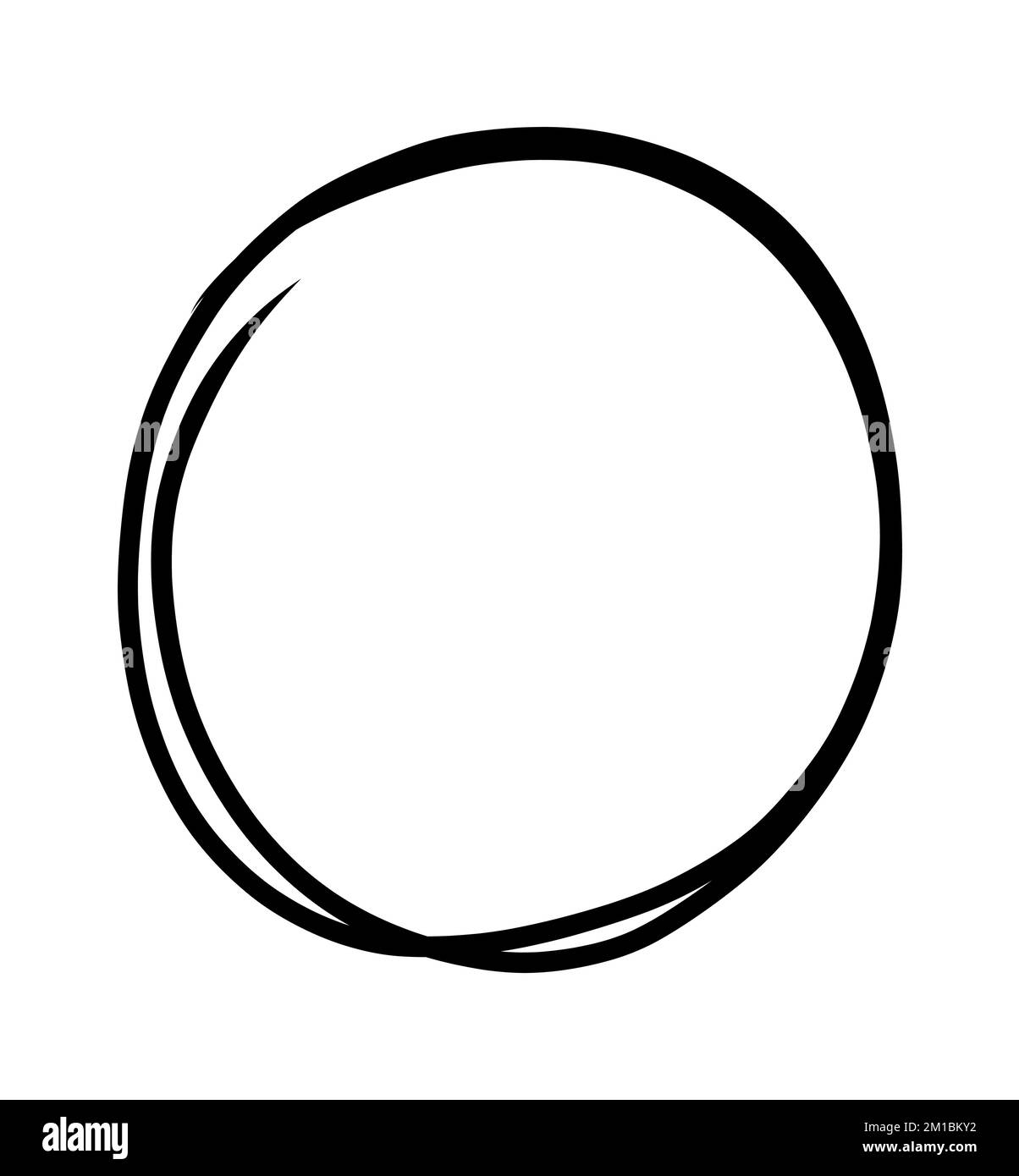 Hand drawn scribble circles set. Doodle circular logo design elements ...