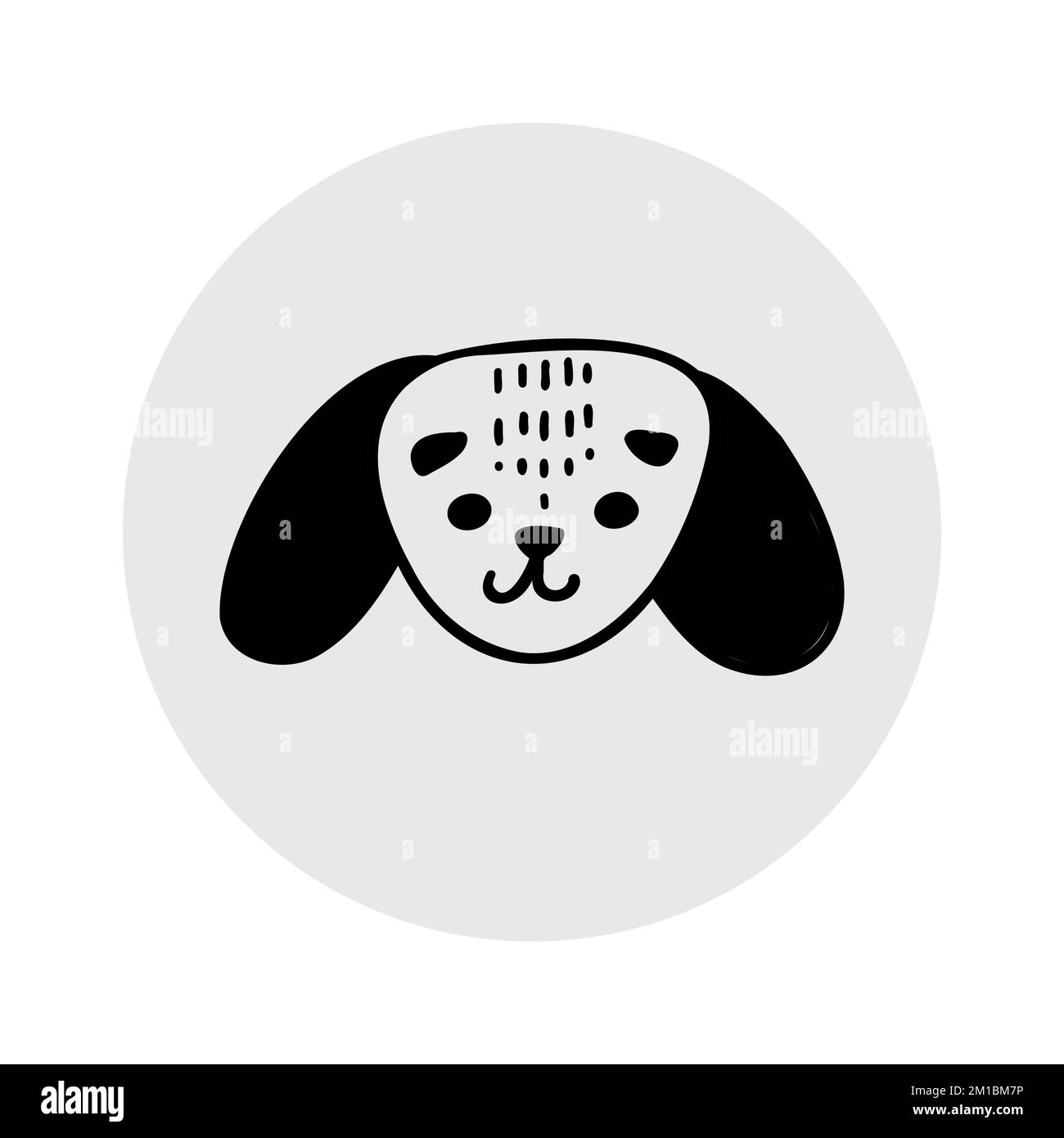 Highlight covers. Dog collection. Round icons for social media stories ...