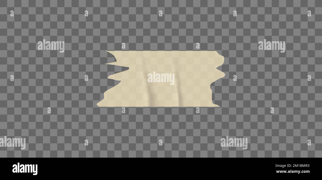 Adhesive tape. Sticky paper strip. Vector realistic scotch tapes Stock ...