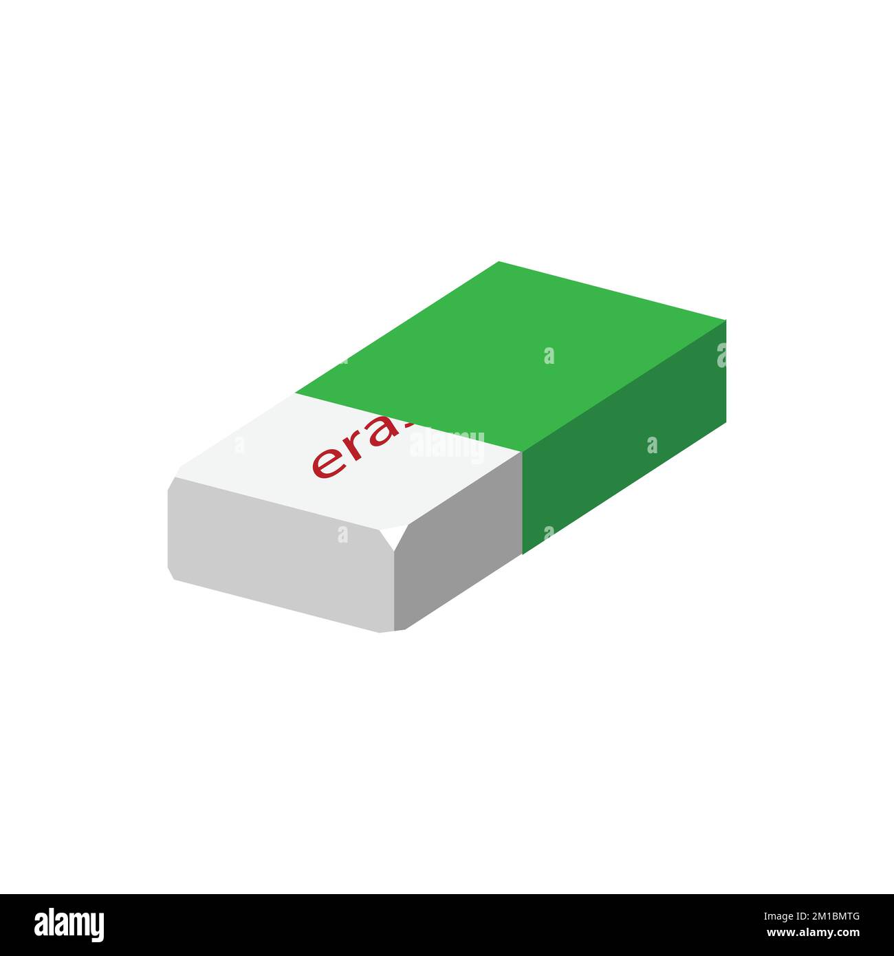 Eraser Icon. Office Concept. Cartoon - Vector. Vector illustration ...