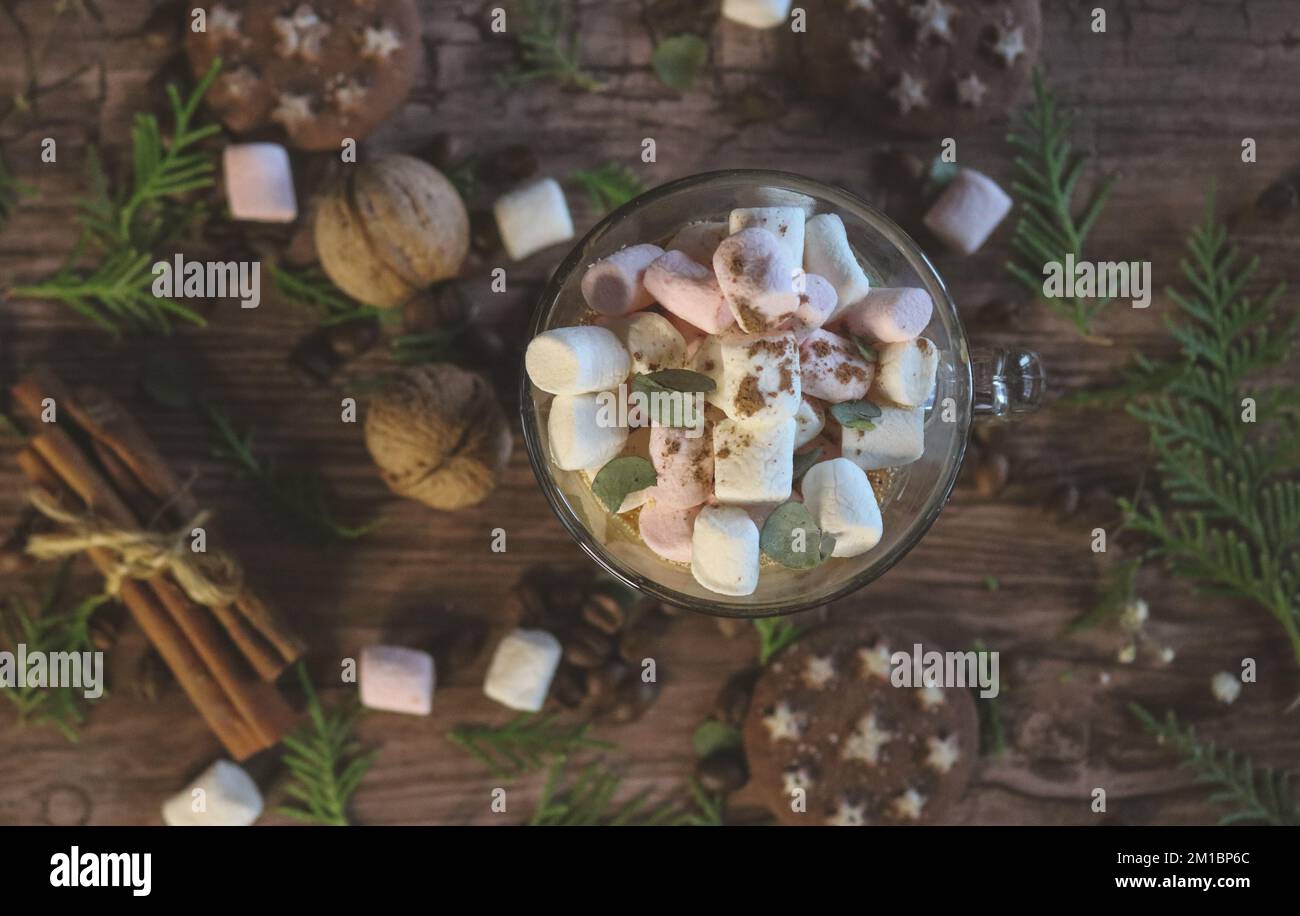 Cup of hot chocolate Stock Photo - Alamy