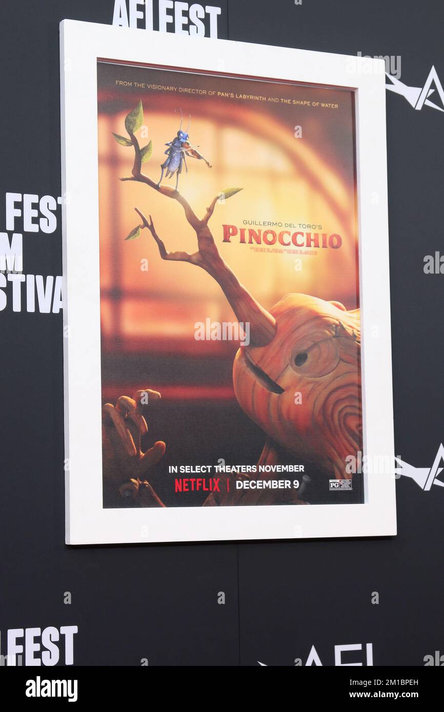 AFI Fest - "Guillermo del Toro's Pinocchio" Premiere at TCL Chinese ...