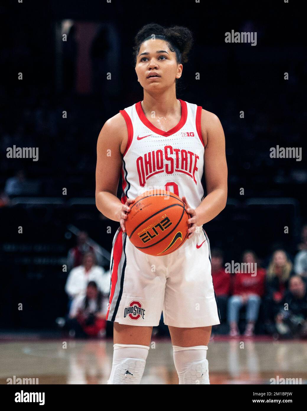 December 11, 2022: Ohio State Buckeyes guard Madison Greene (0) takes a ...