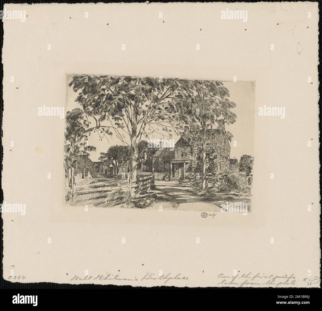 Walt Whitman's birthplace , Houses, Birthplaces, Trees, Whitman, Walt ...