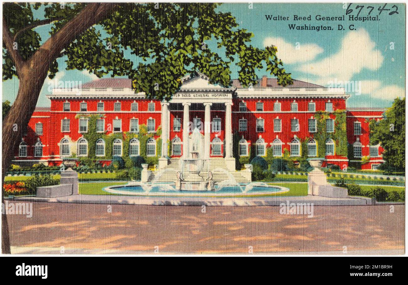Walter Reed General Hospital, Washington, D. C. , Hospitals, Tichnor ...