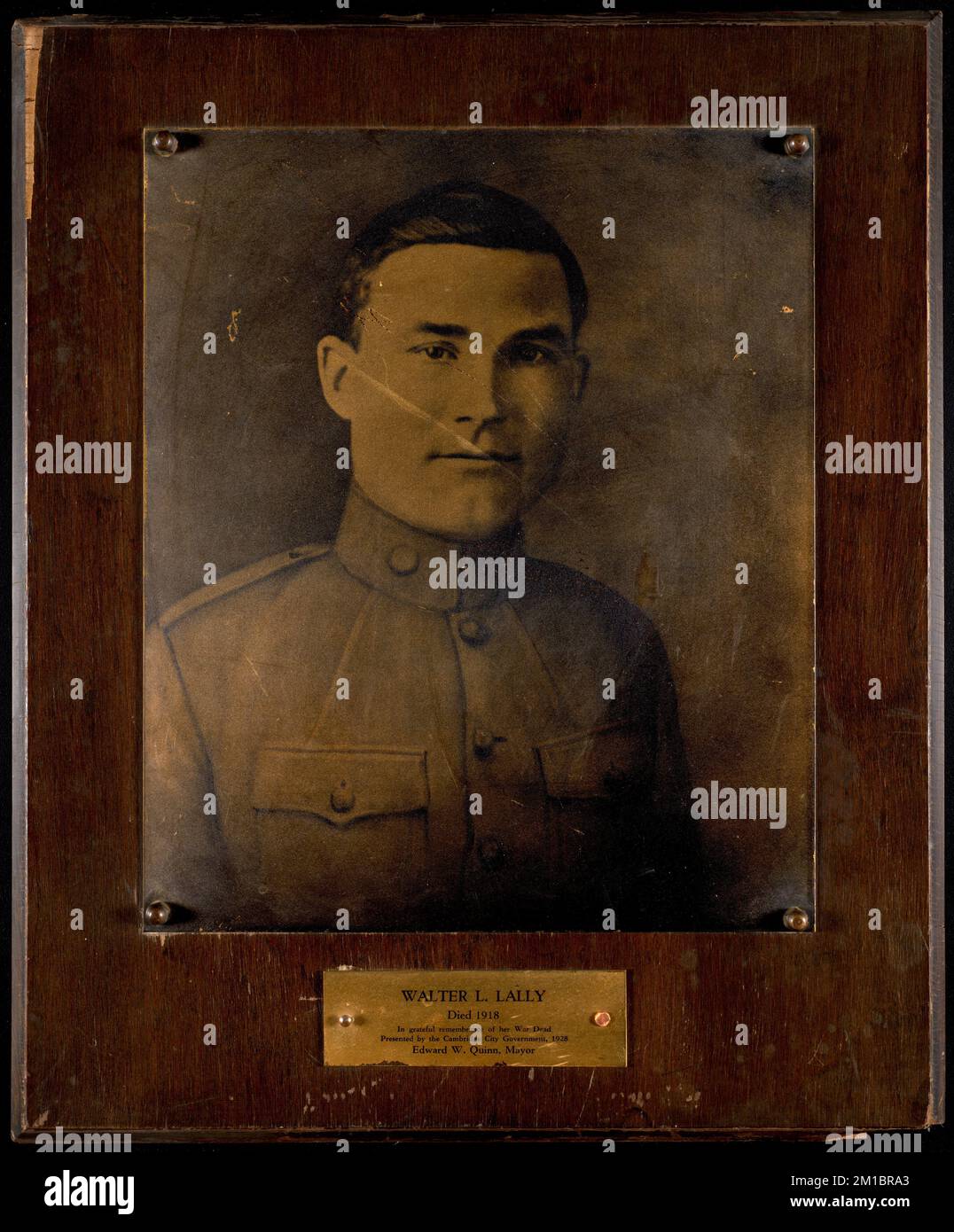 Walter L. Lally, died 1918 , Soldiers, World War, 1914-1918 Stock Photo ...