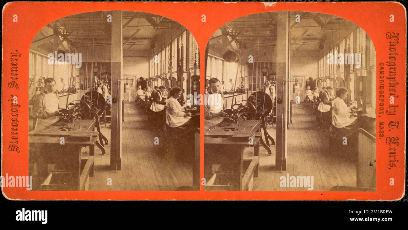 American factories 1800s hi-res stock photography and images - Alamy