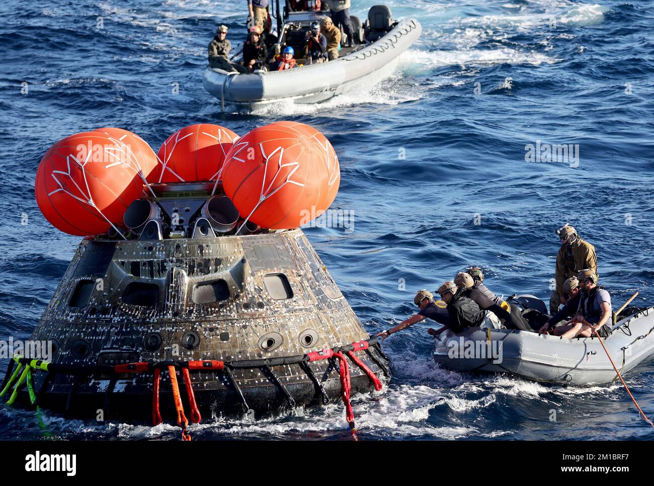 Baja California, Mexico, on Sunday, December 11, 2022. U.S. Navy divers ...