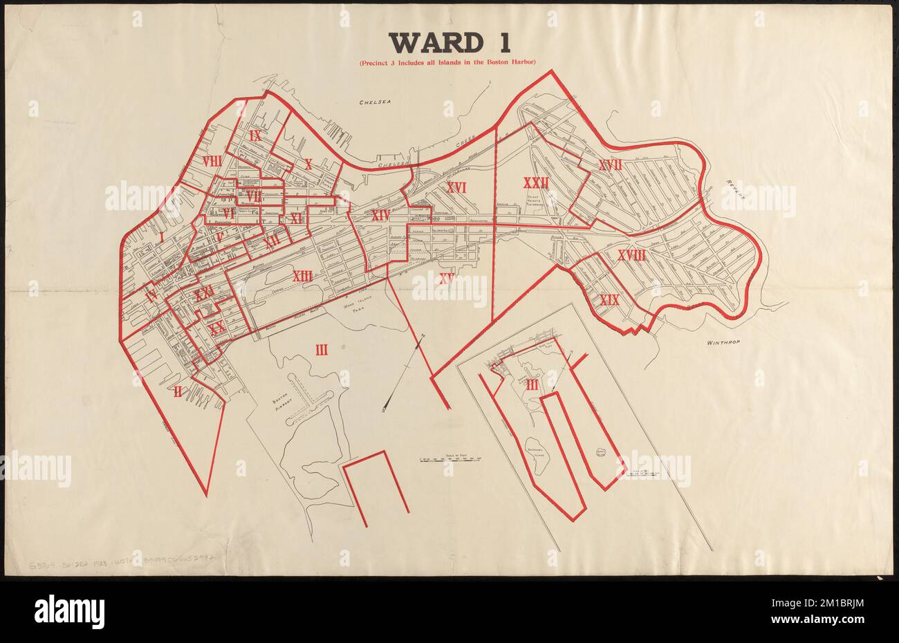 Ward 1 [of Boston] , Election districts, Massachusetts, Boston, Maps ...