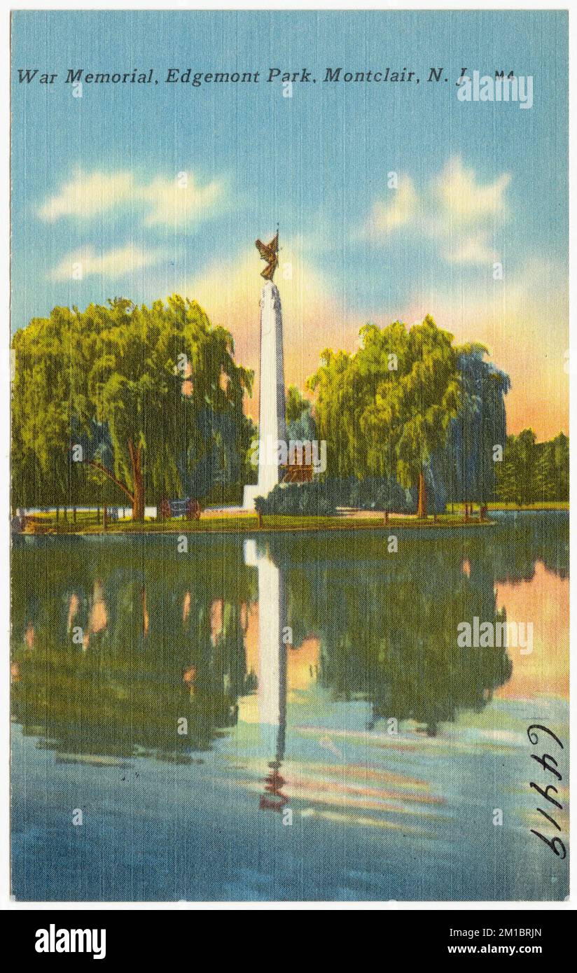 War memorial, Edgemont Park, Montclair, N. J. , Monuments & memorials ...