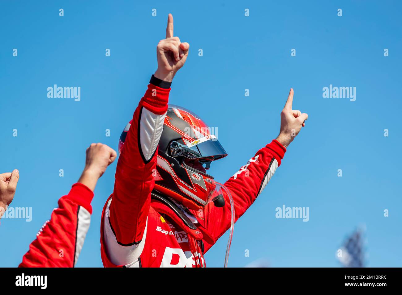 SCOTT MCLAUGHLIN (3) of Christchurch, New Zealand, wins the Firestone ...