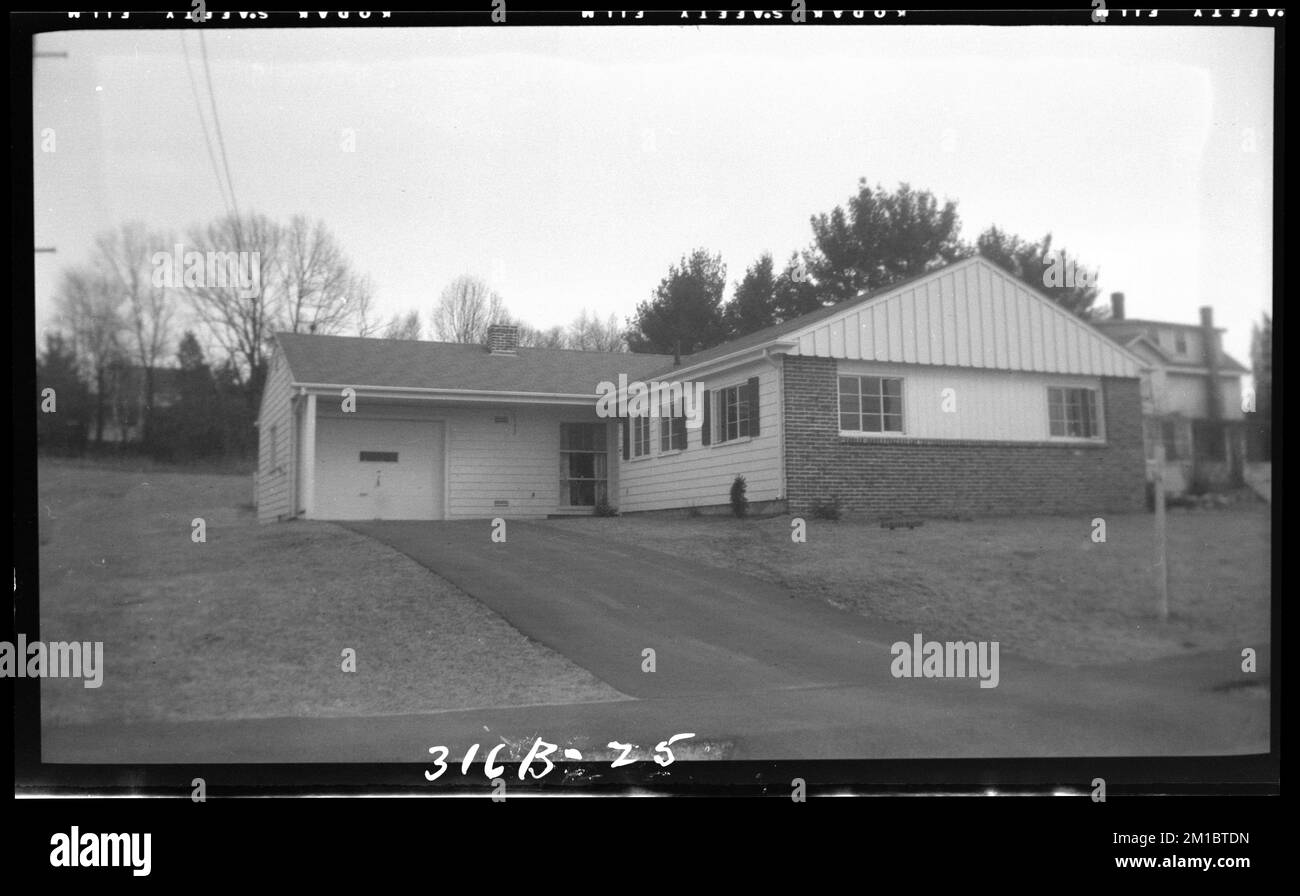 Ware Road #25 , Houses. Needham Building Collection Stock Photo - Alamy