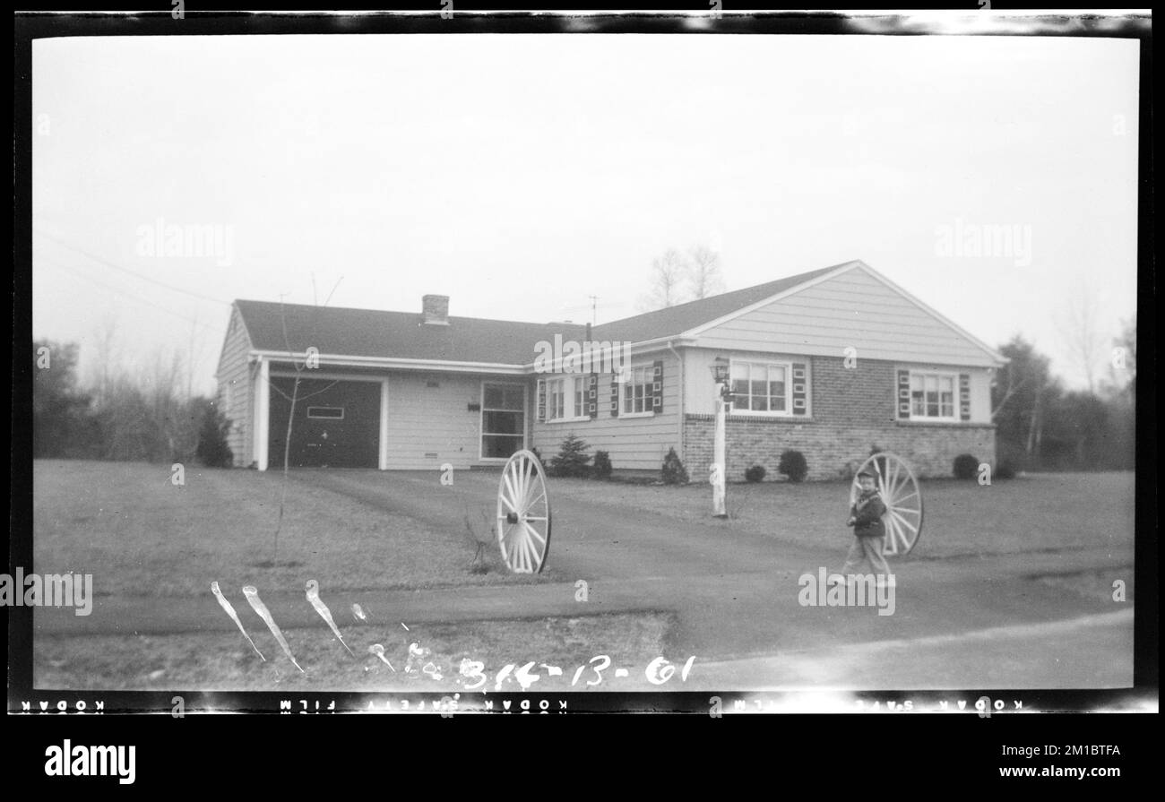Ware Road #61 , Houses. Needham Building Collection Stock Photo - Alamy