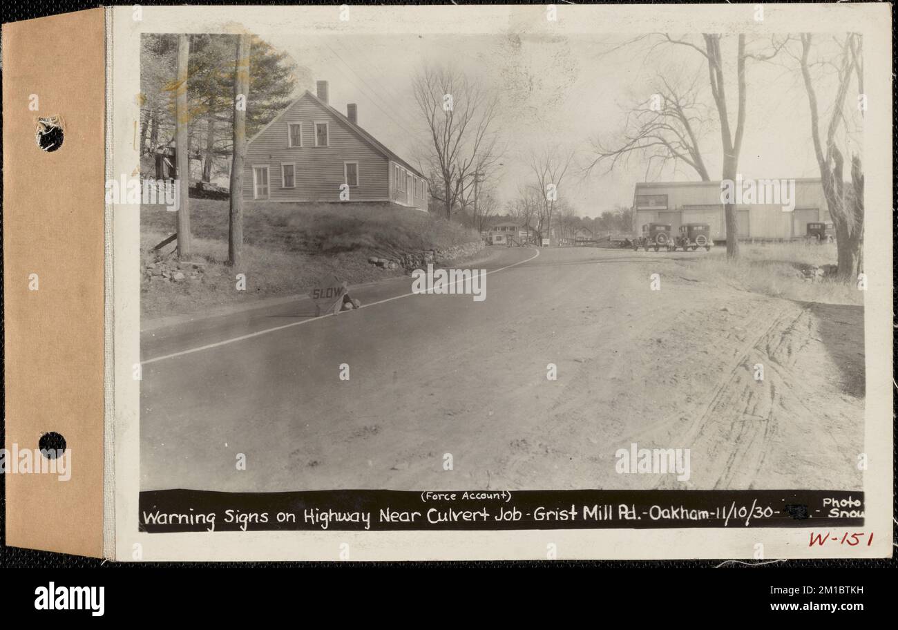 Historical highway signs hi-res stock photography and images - Alamy