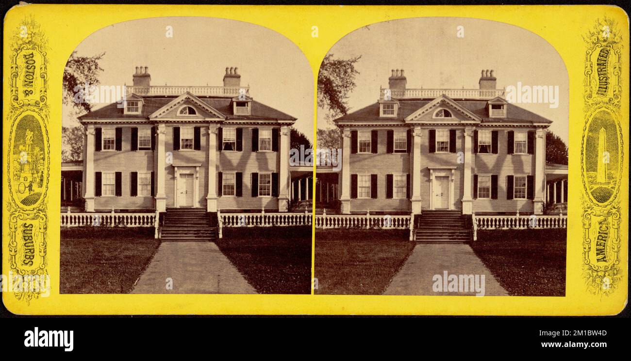 Washington headquarters Cambridge, Mas[s]. , Dwellings, Military ...