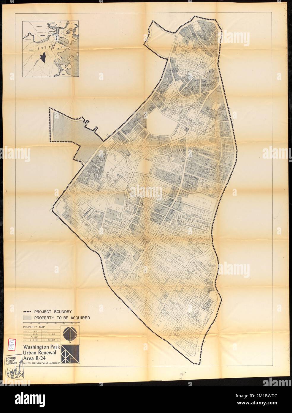 Map roxbury hi-res stock photography and images - Alamy
